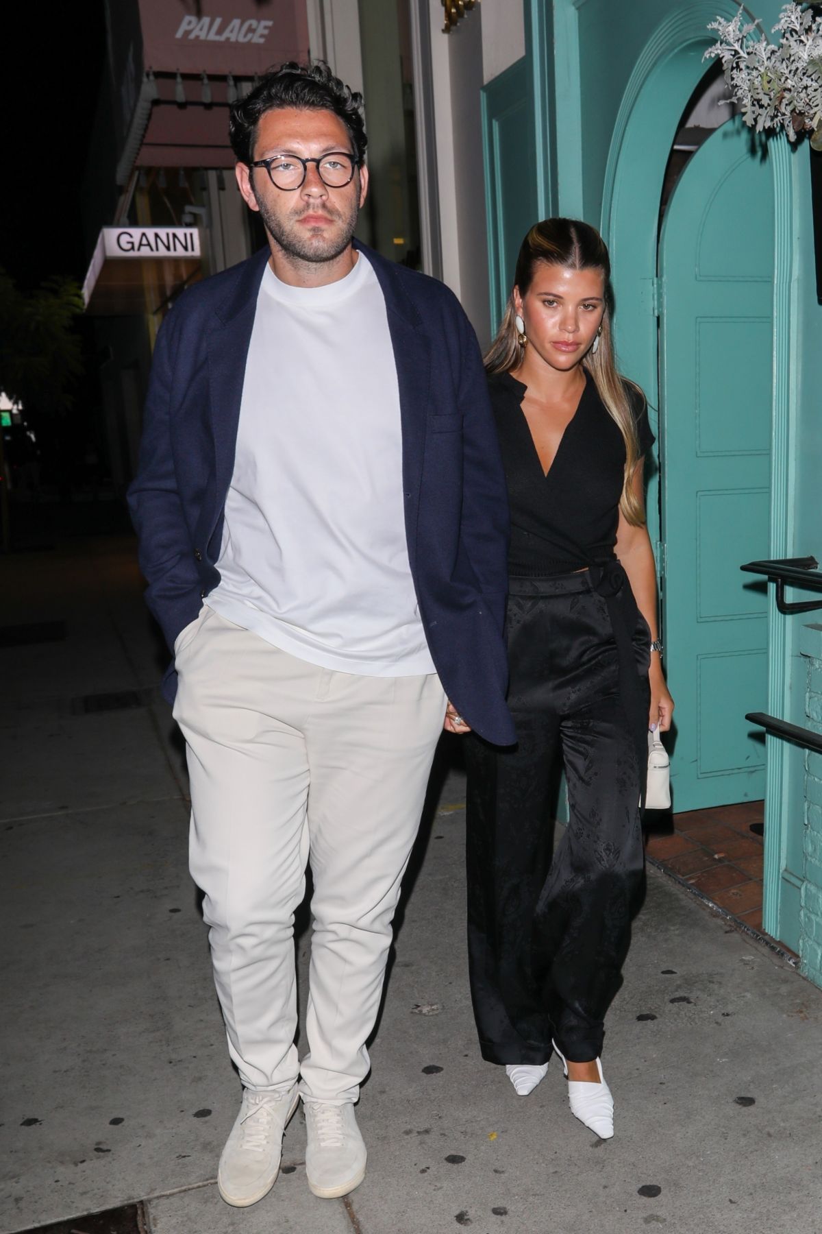 SOFIA RICHIE and Elliot Grainge Leaves Dinner Date in West Hollywood 07 ...
