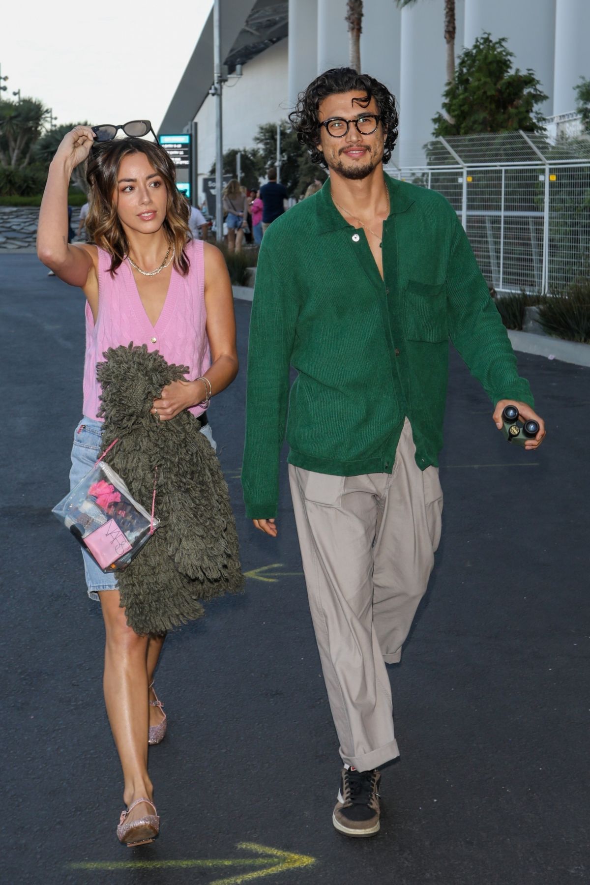 CHLOE BENNET Arrives at Taylor Swift’s Last Performance at SOFI Stadium ...