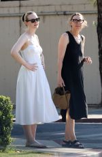 ELLE FANNING Out Furniture Shopping with Her Mother Heather Joy ...