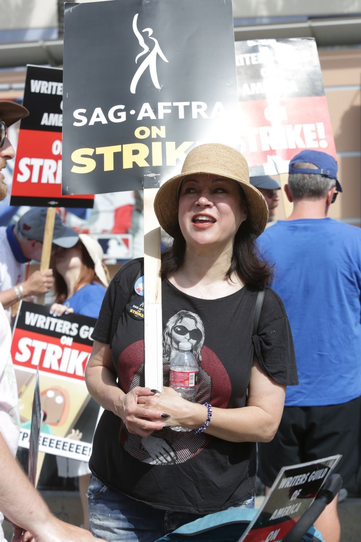 JENNIFER TILLY at SAG Strike at Fox Studios in Los Angeles 08/01/2023 ...