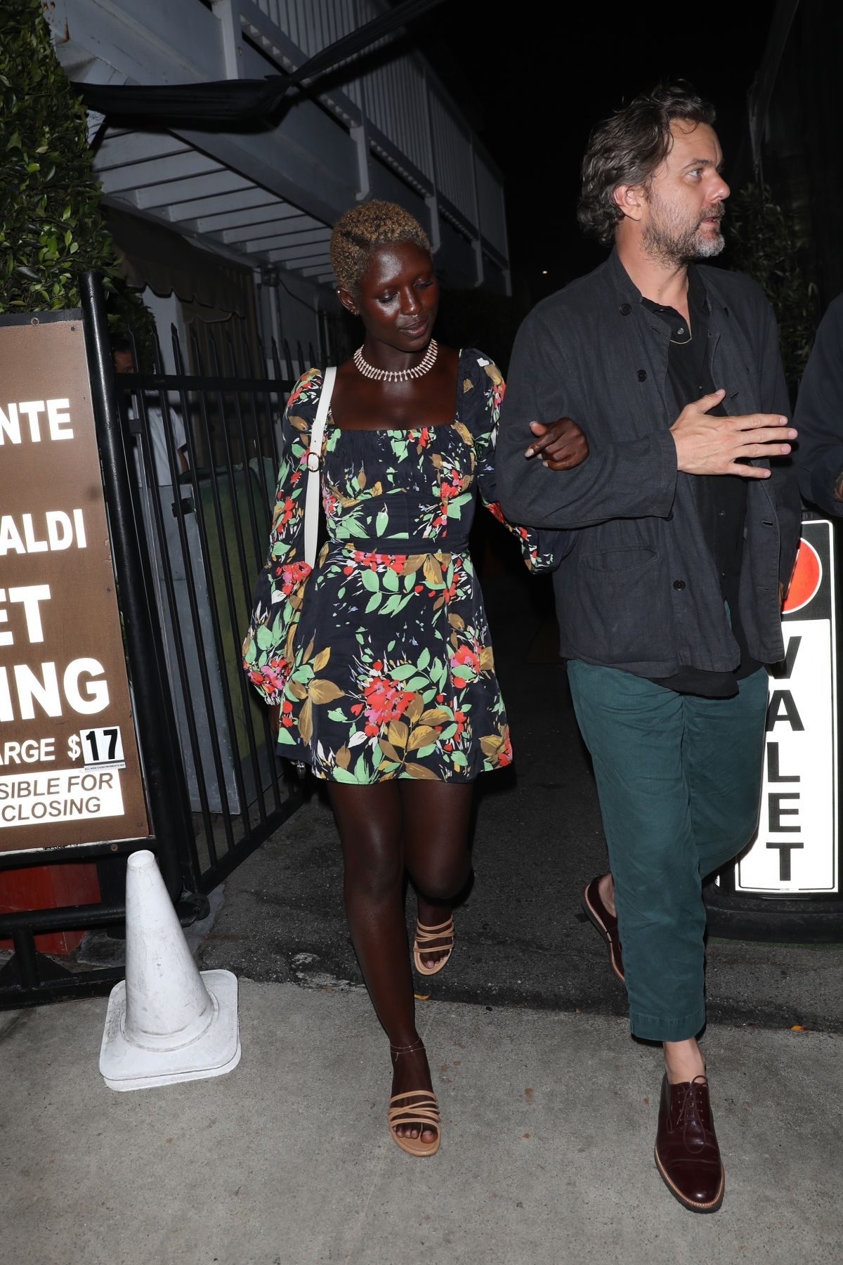 JODIE TURNER-SMITH and Joshua Jackson on a Dinner Date at Giorgio Baldi ...