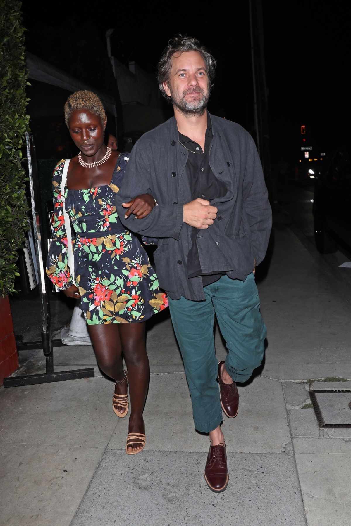 JODIE TURNER-SMITH and Joshua Jackson on a Dinner Date at Giorgio Baldi ...
