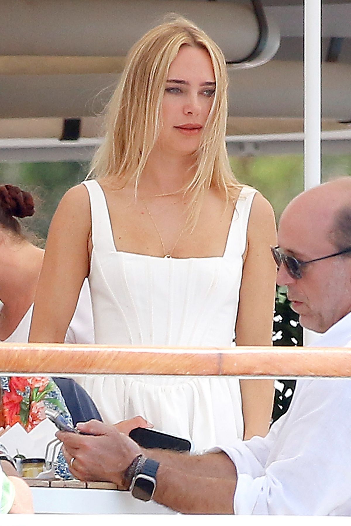 KIMBERLEY GARNER and Andreas Anthis on a Lunch Date in Saint-Tropez 07 ...