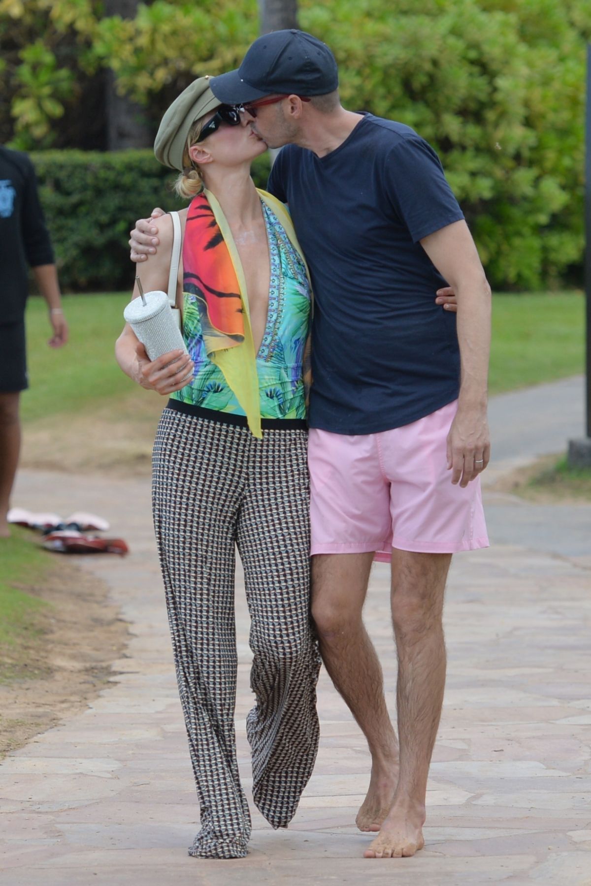 PARIS HILTON and Carter Reum Out on the Beach in Maui 08/14/2023 ...