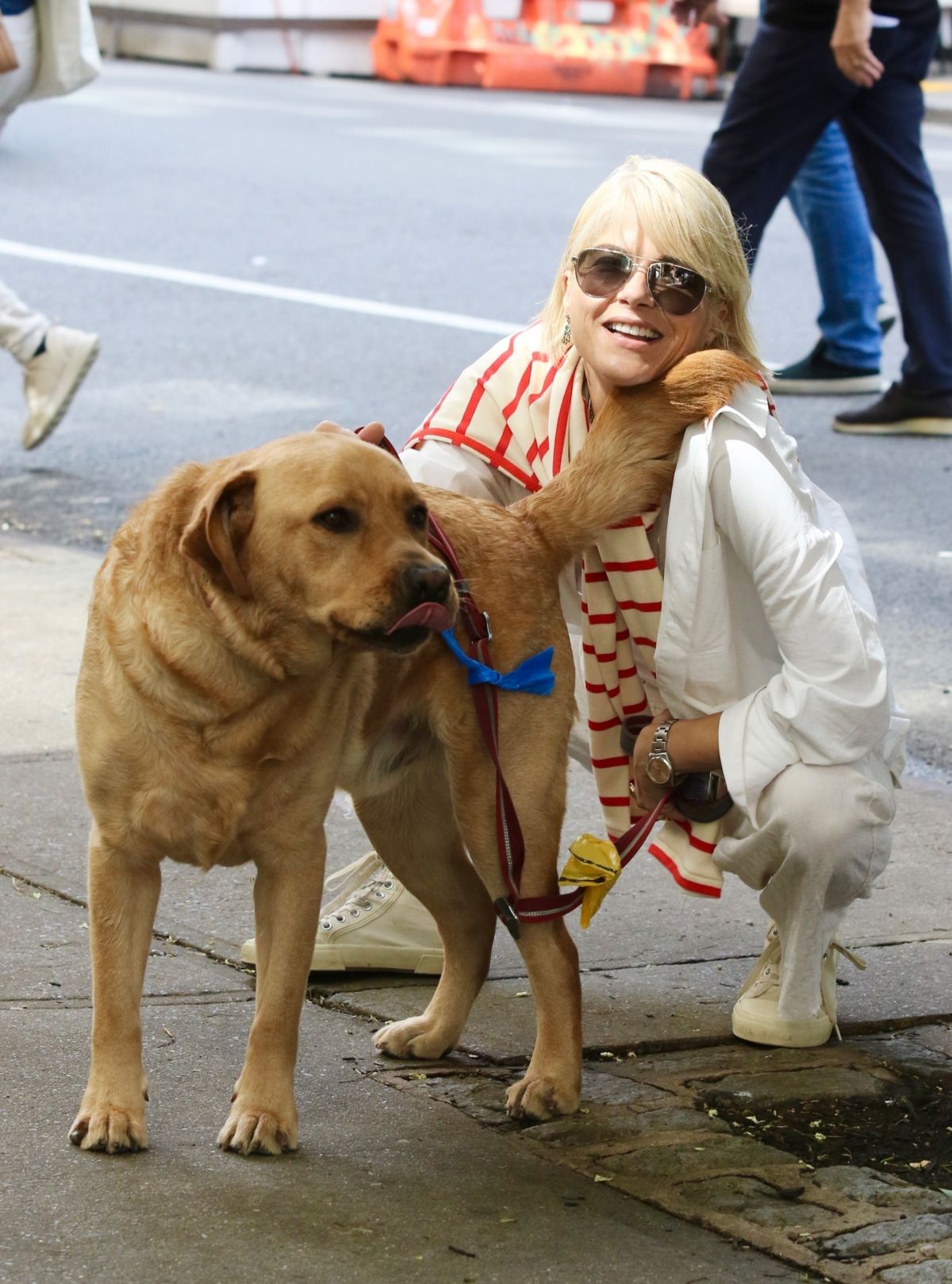 SELMA BLAIR Out with Her Dog in New York 08/19/2023 – HawtCelebs