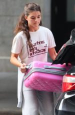 SURI CRUISE in Denim Skirt Out in New York 09/08/2023 – HawtCelebs