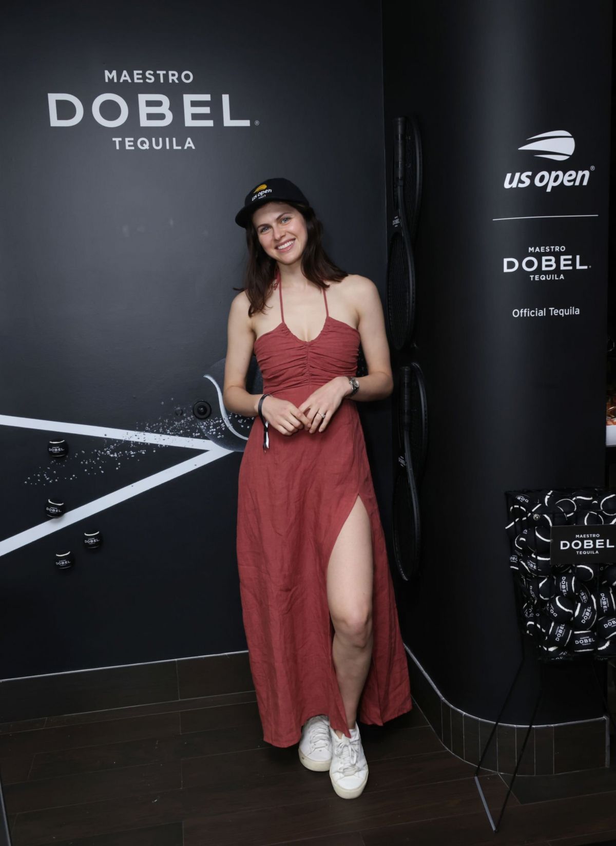 ALEXANDRA AMBROSIO at US Open with Maestro Dobel Tequila in New York 09 ...