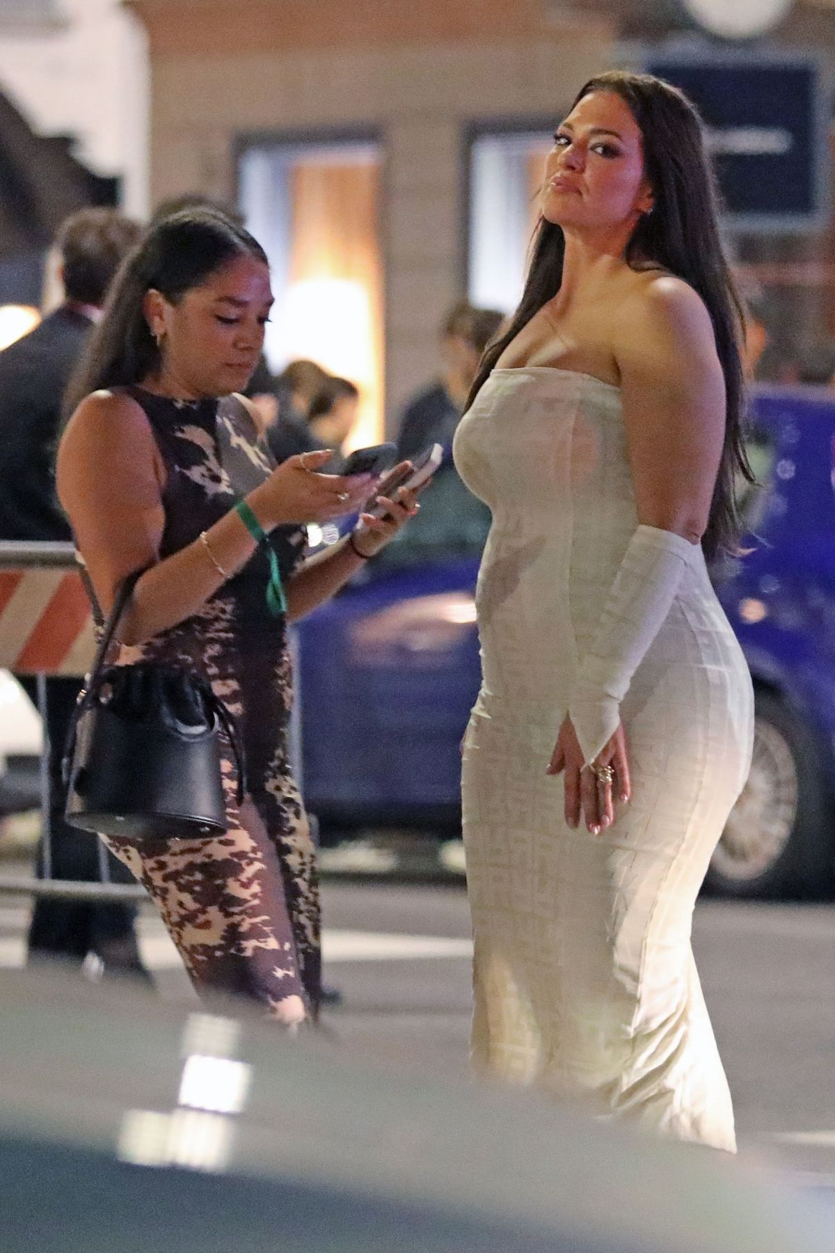 ASHLEY GRAHAM Out with a Friend after Moncler Show at Milan Fashion ...