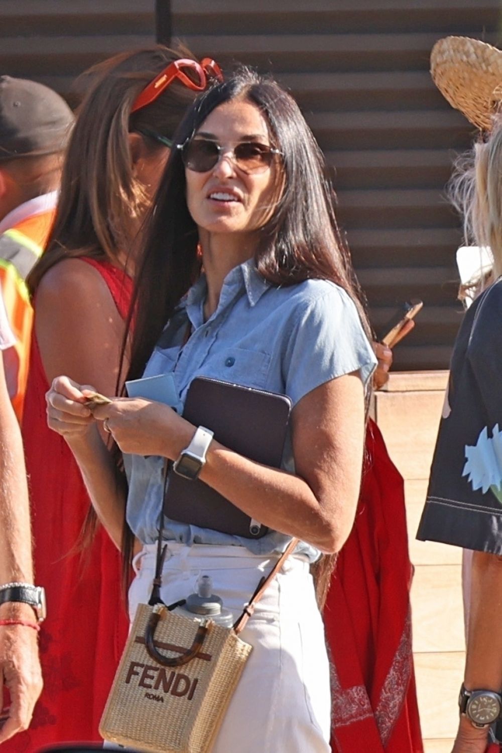 DEMI MOORE Out with Friends in Los Angeles 08/31/2023 – HawtCelebs