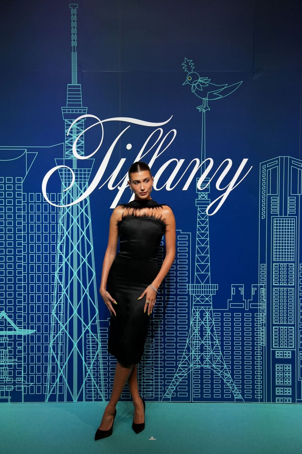 HAILEY BIEBER at Tiffany & co.’s New Store Opening in Omotesando in ...
