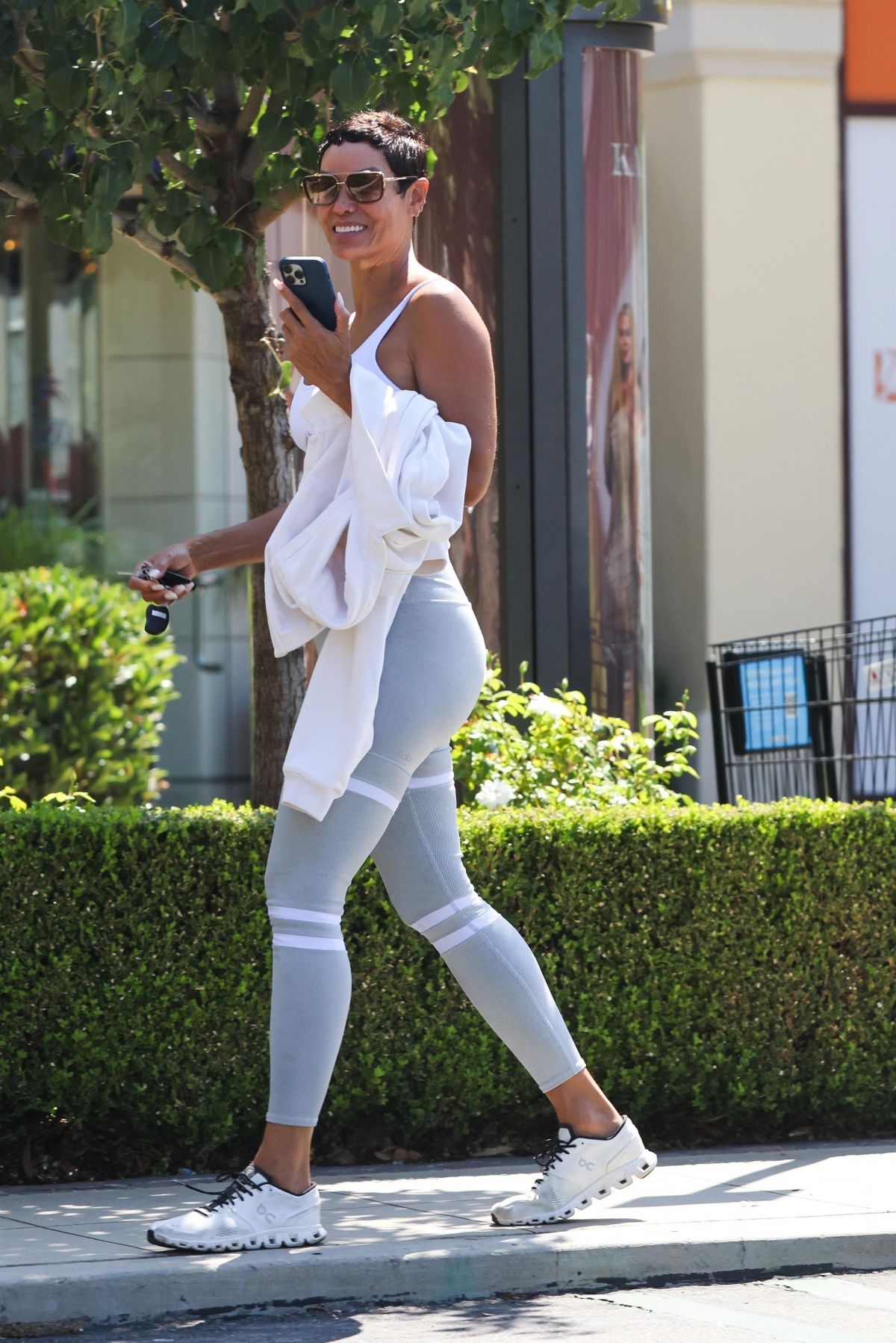 NICOLE MURPHY Out for Coffee After Workout Session in Calabasas 09/19 ...
