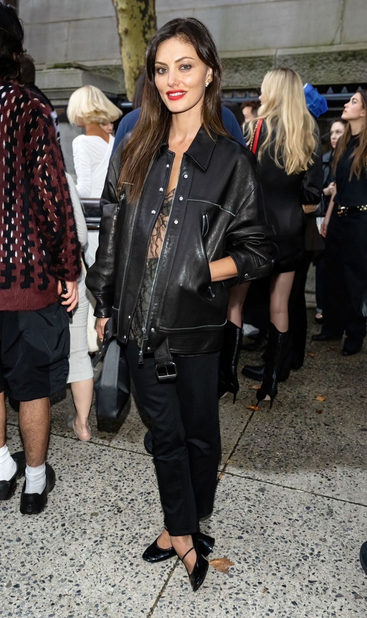 PHOEBE TONKIN at Khaite SS24 Fashion Show in New York 09/09/2023 ...