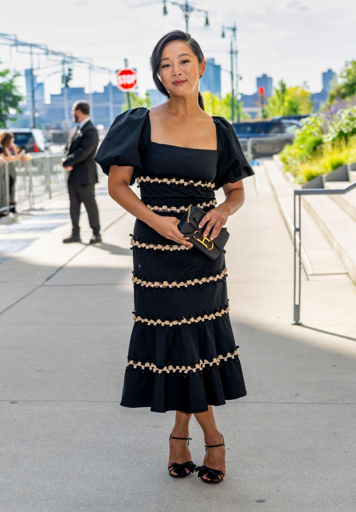 STEPHANIE HSU at Carolina Herrera Spring 2024 Ready to Wear Runway Show ...