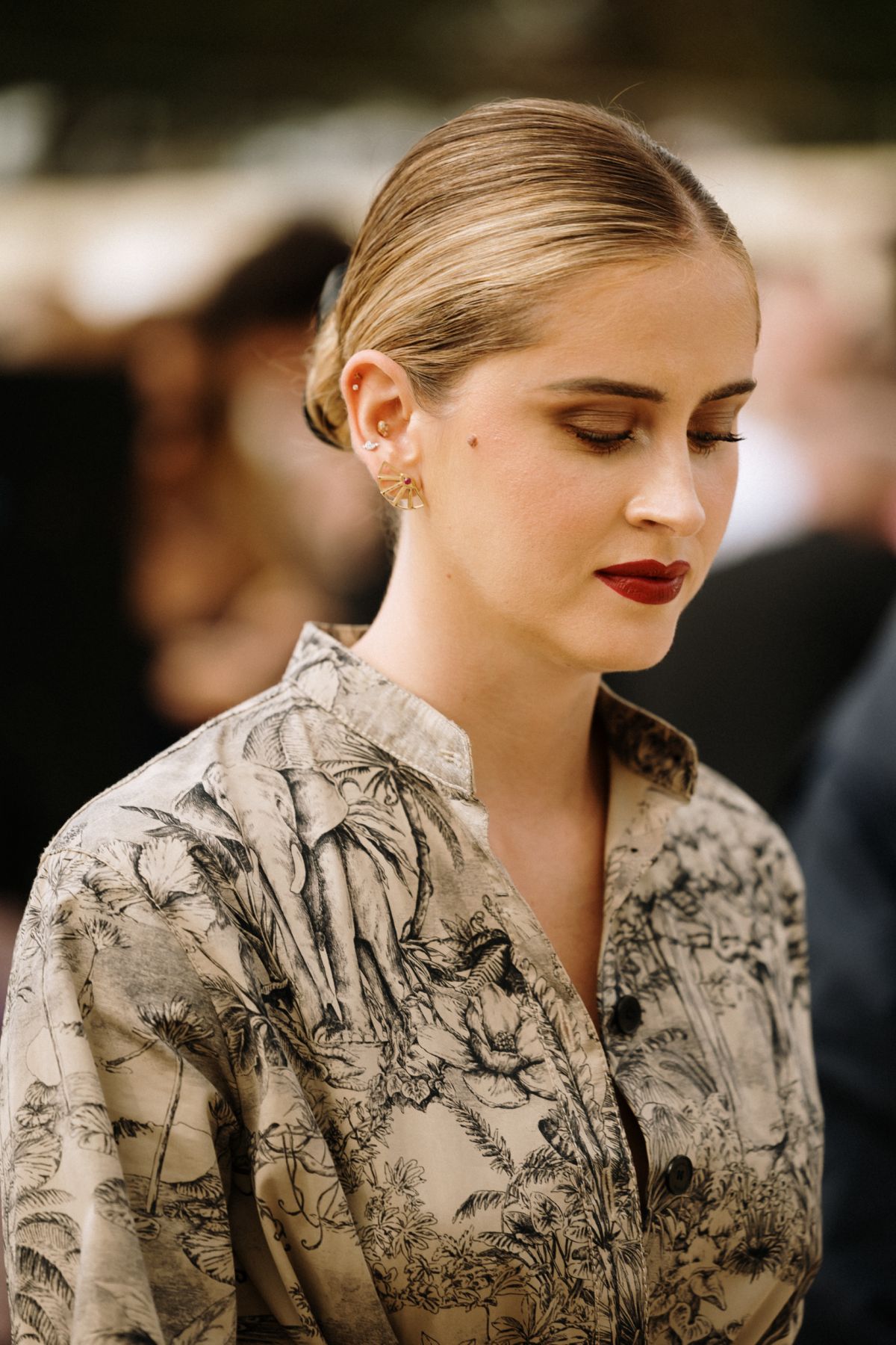 VALENTINA FERRAGNI at Christian Dior Womenswear Spring/summer 2024 Show ...