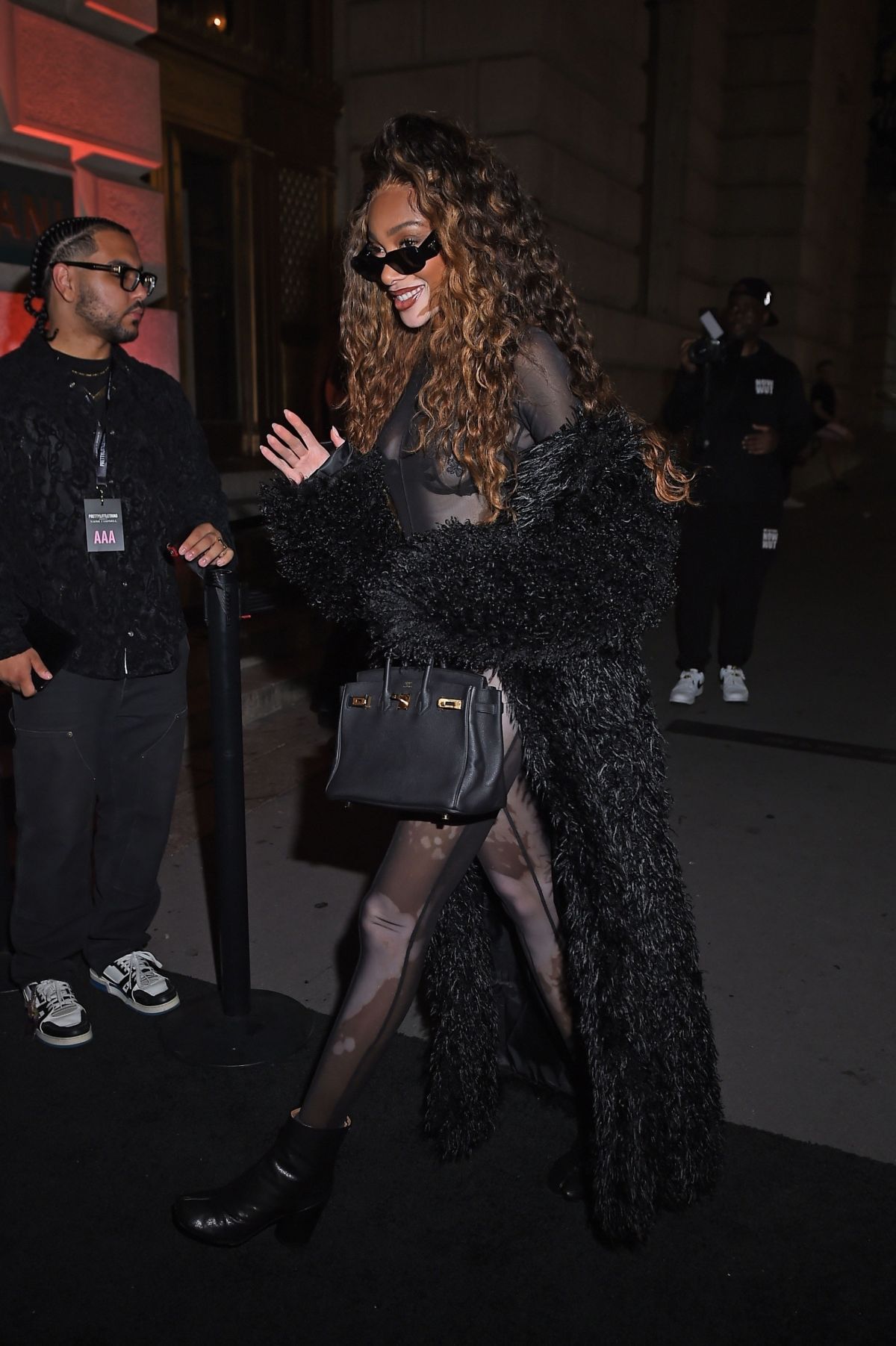 WINNIE HARLOW Arrives at PrettyLittleThing Event at Cipriani in New ...