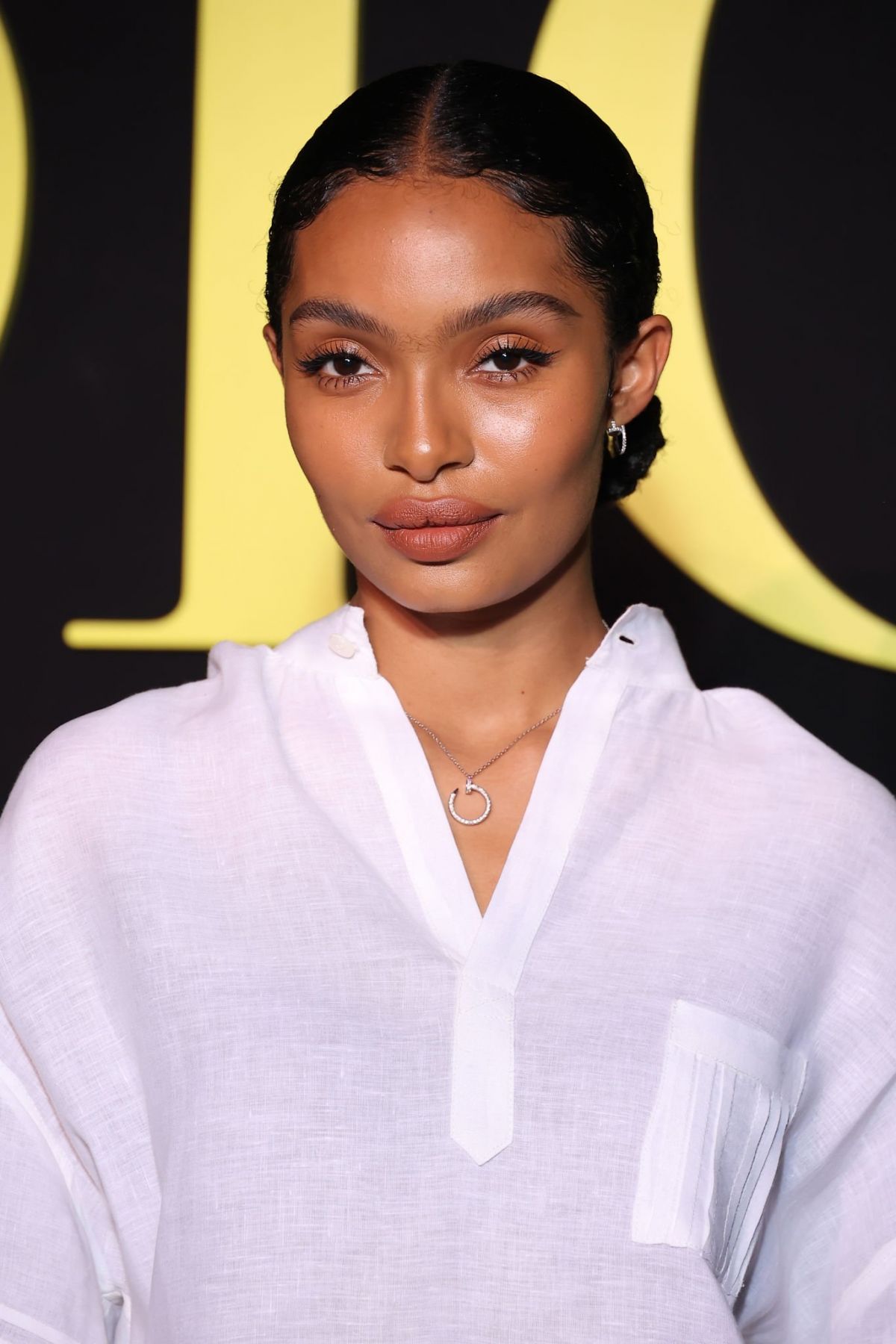 YARA SHAHIDI at Dior Fashion Show at Paris Fashion Week 09/26/2023 ...