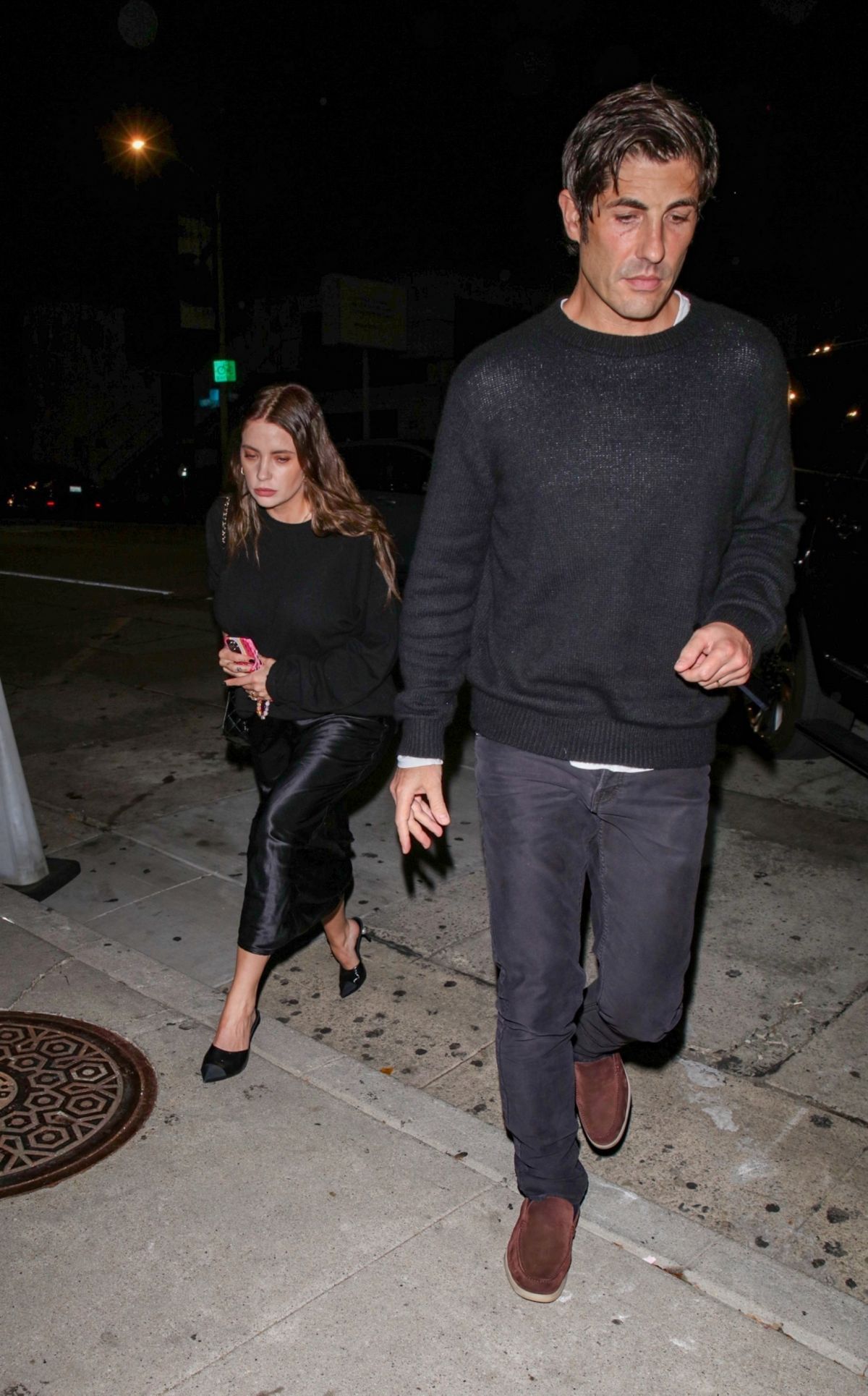 ASHLEY BENSON and Brandon Davis Out for Dinner at Craig’s in West ...