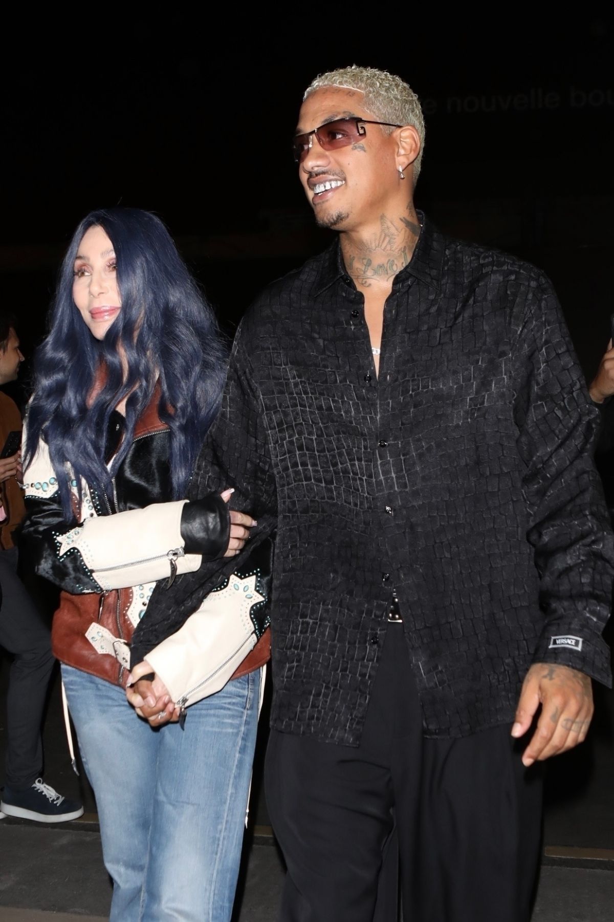 CHER and Alexander Edwards Out for Dinner in Paris 10/03/2023 – HawtCelebs