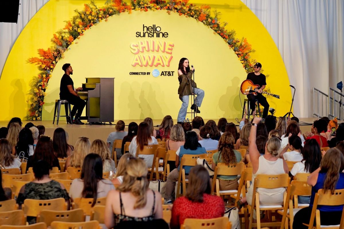 DOVE CAMERON at Hello Sunshine’s Shine Away at Rolling Greens in Los ...