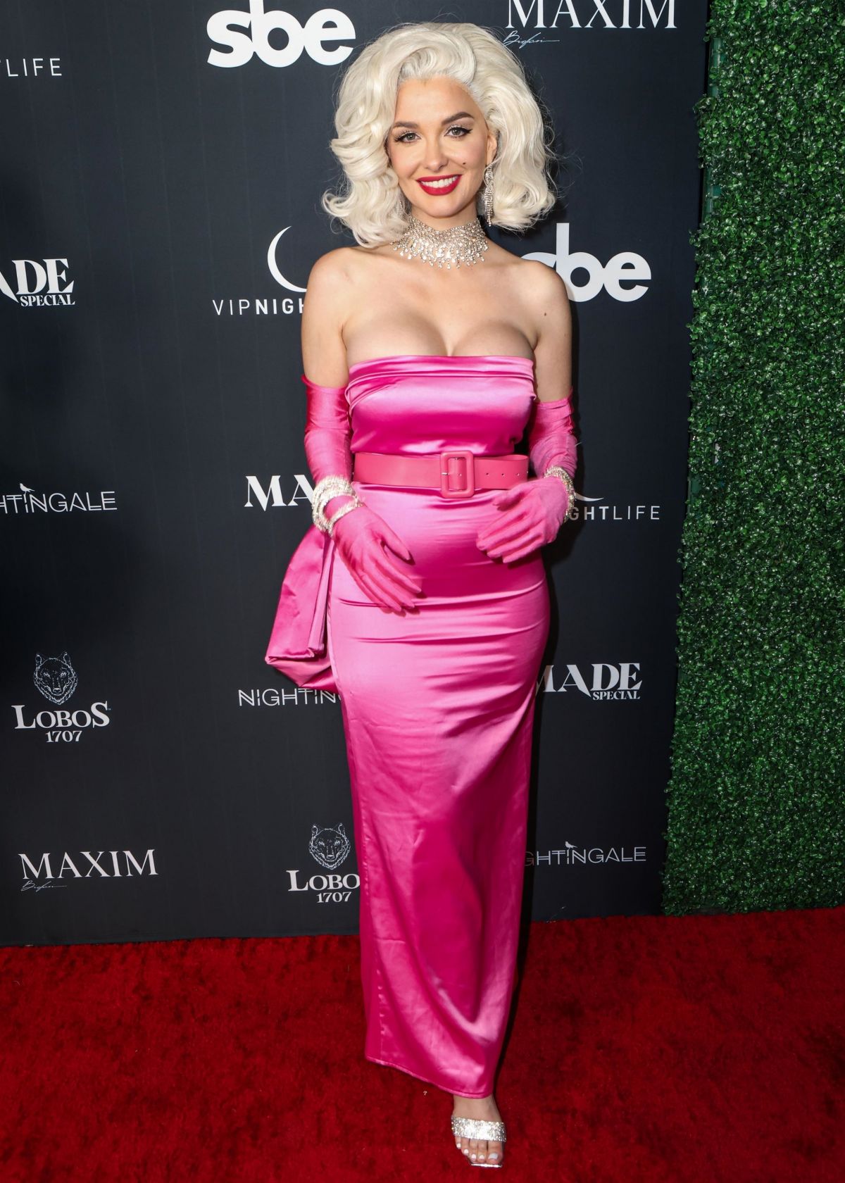 EMILY SEARS at Halloween Maxim Party at Nightingale Club in Los Angeles ...