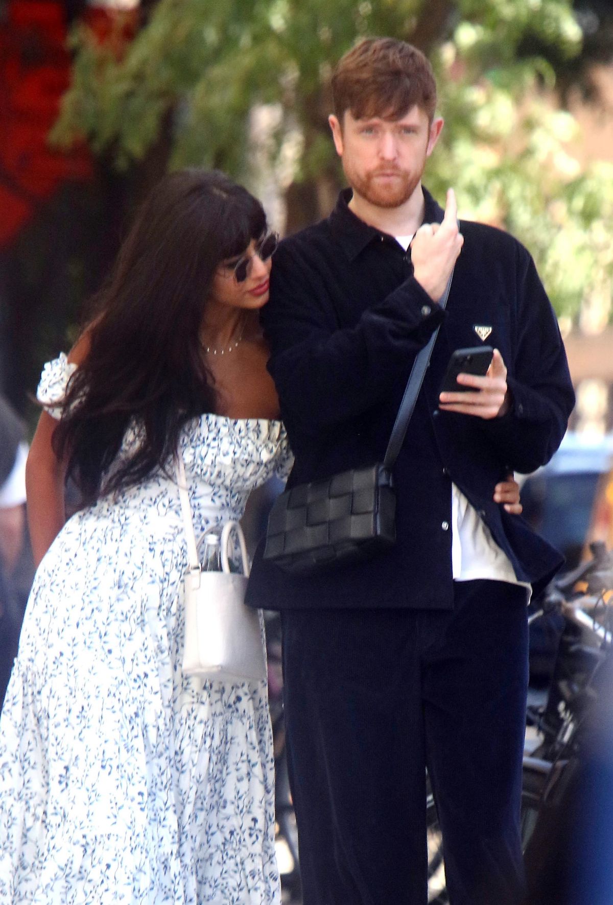 JAMEELA JAMIL and James Blake Out and About in New York 10/05/2023 ...