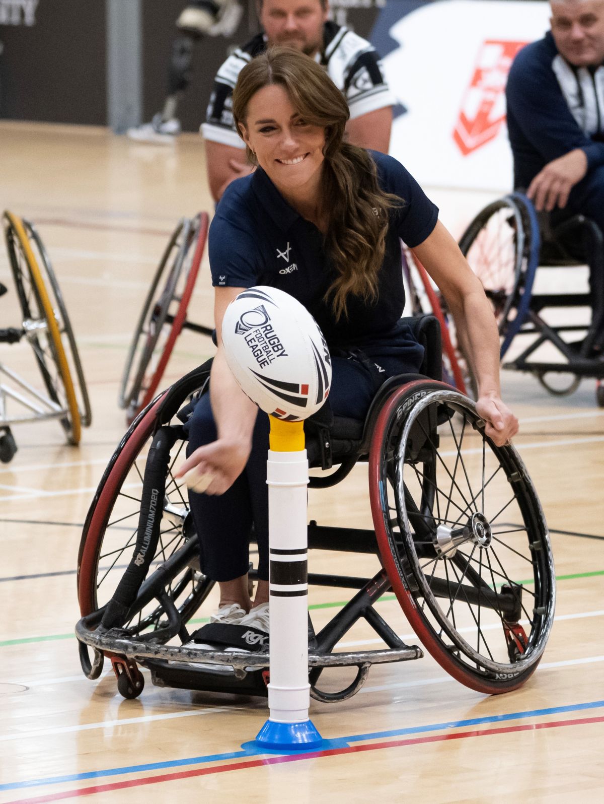 KATE MIDDLETON at Rugby League Inclusivity Day at Allam Sports Centre ...
