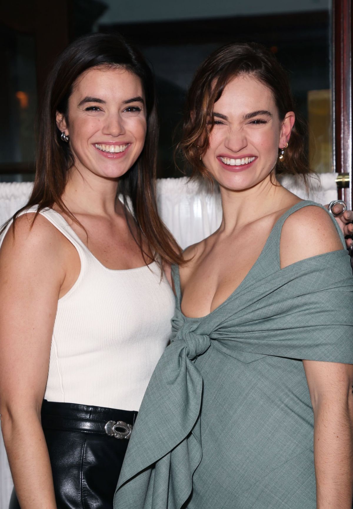 LILY JAMES at Lyonesse Press Night Afterparty in London 10/25/2023 ...