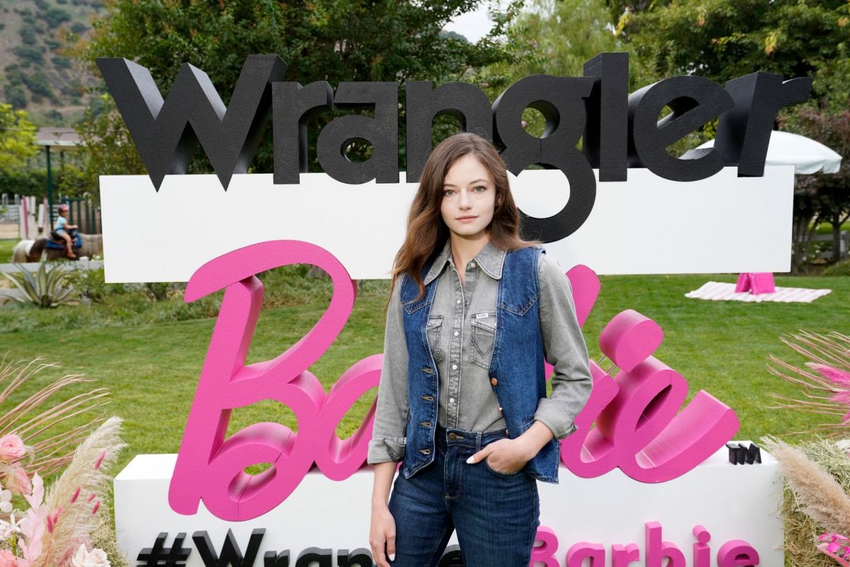 MACKENZIE FOY at Wrangler x Barbie Collaboration Launch Event in Los ...
