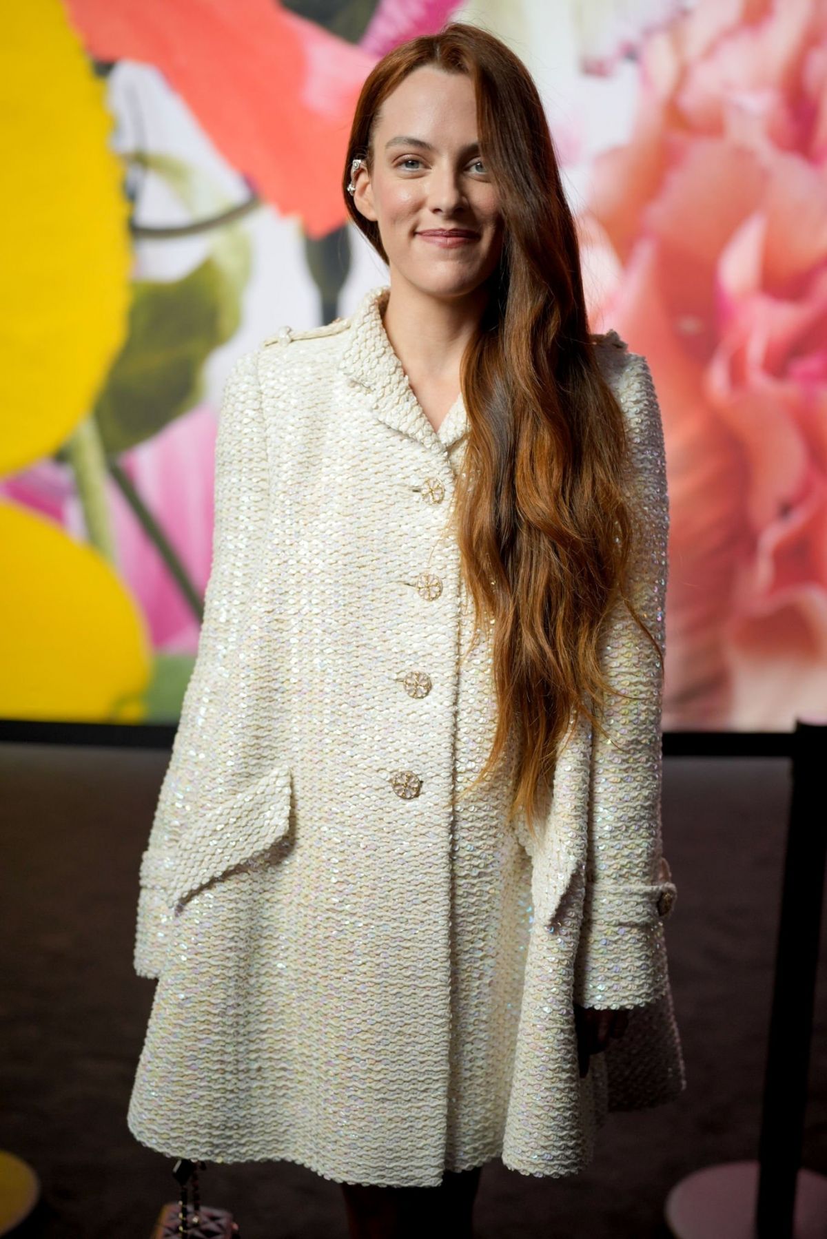 RILEY KEOUGH at Chanel Spring/Summer 2024 Fashion Show in Paris 10/03 ...