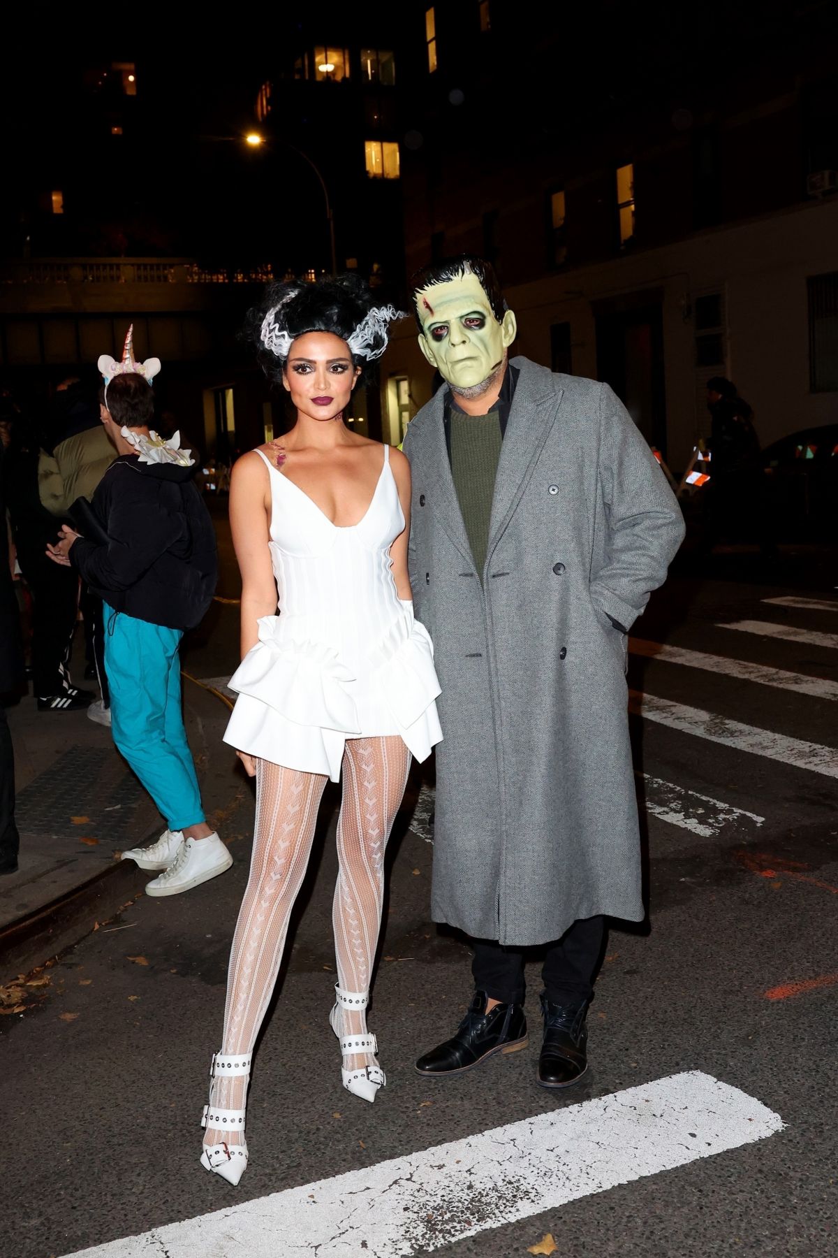 AMANDA SALAZAR Arrives at Heidi Klum’s 22nd Annual Halloween Party in ...