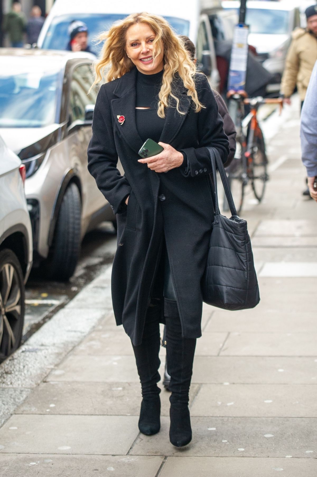 CAROL VORDERMAN Out and About in London 11/10/2023 – HawtCelebs