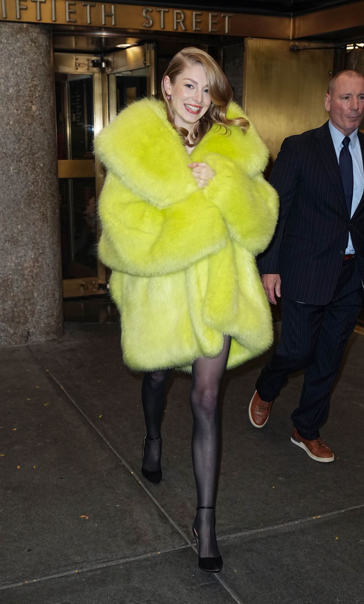 HUNTER SHCAFER Arrives at Tonight Show Starring Jimmy Fallon in New ...