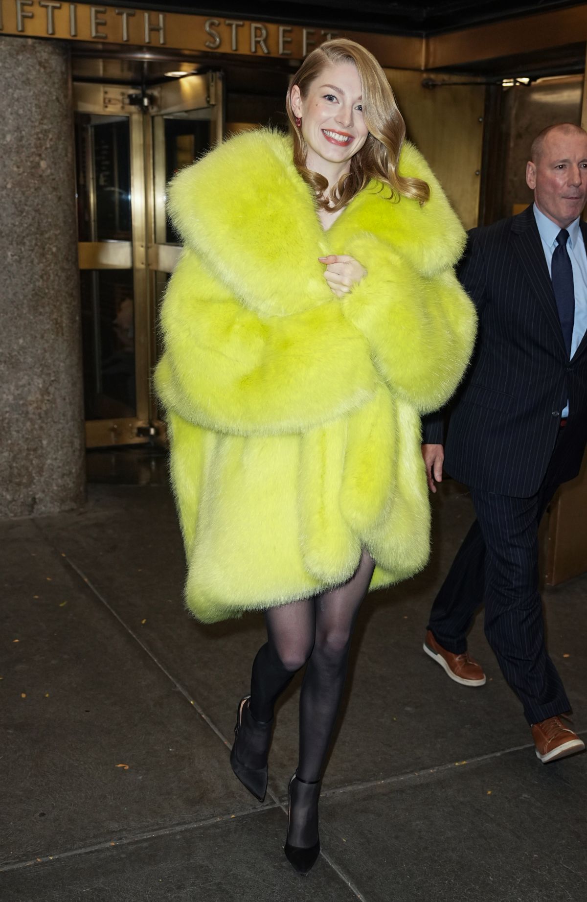 HUNTER SHCAFER Arrives at Tonight Show Starring Jimmy Fallon in New ...