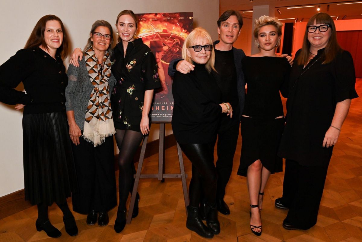 FLORENCE PUGH and EMILY BLUNT at Oppenheimer Special Screening and Q&A ...