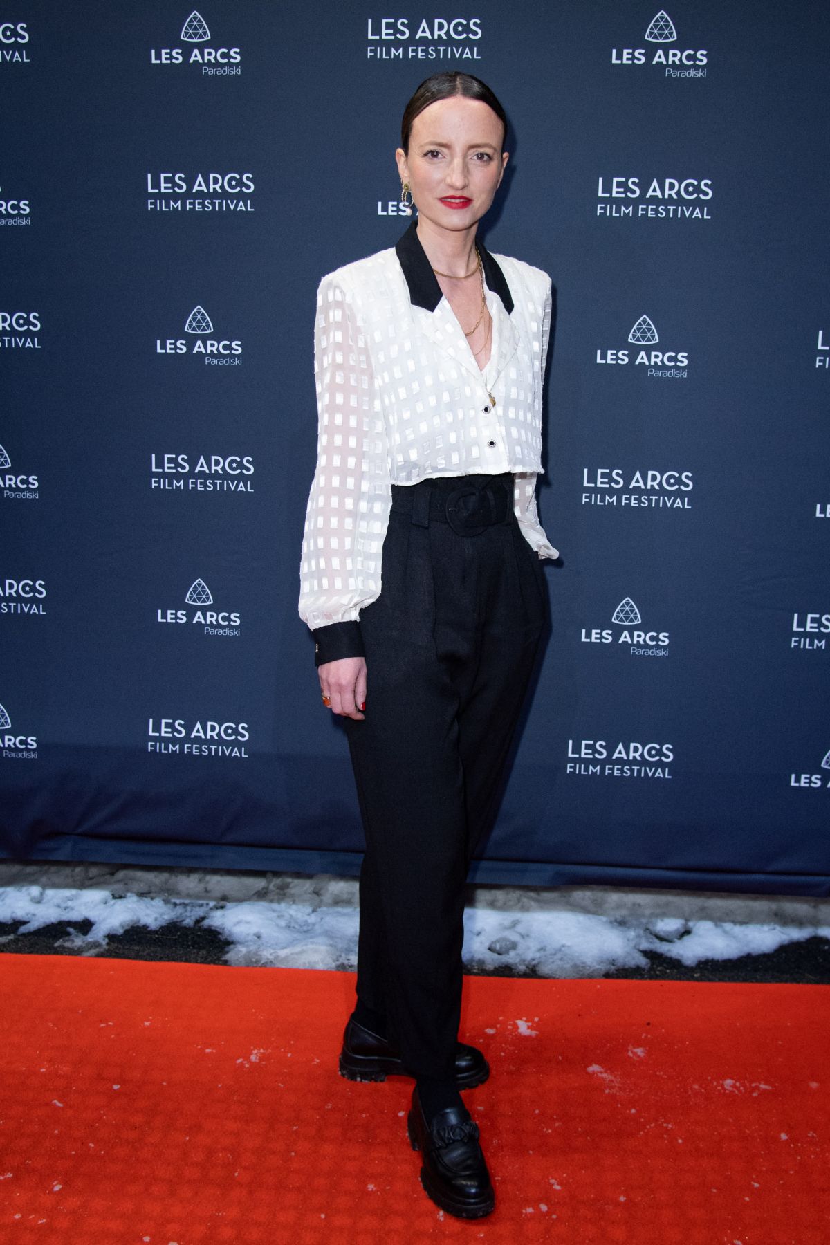 IRENE DRESEL at Les Arcs Film Festival Closing Ceremony in Bourg Saint ...