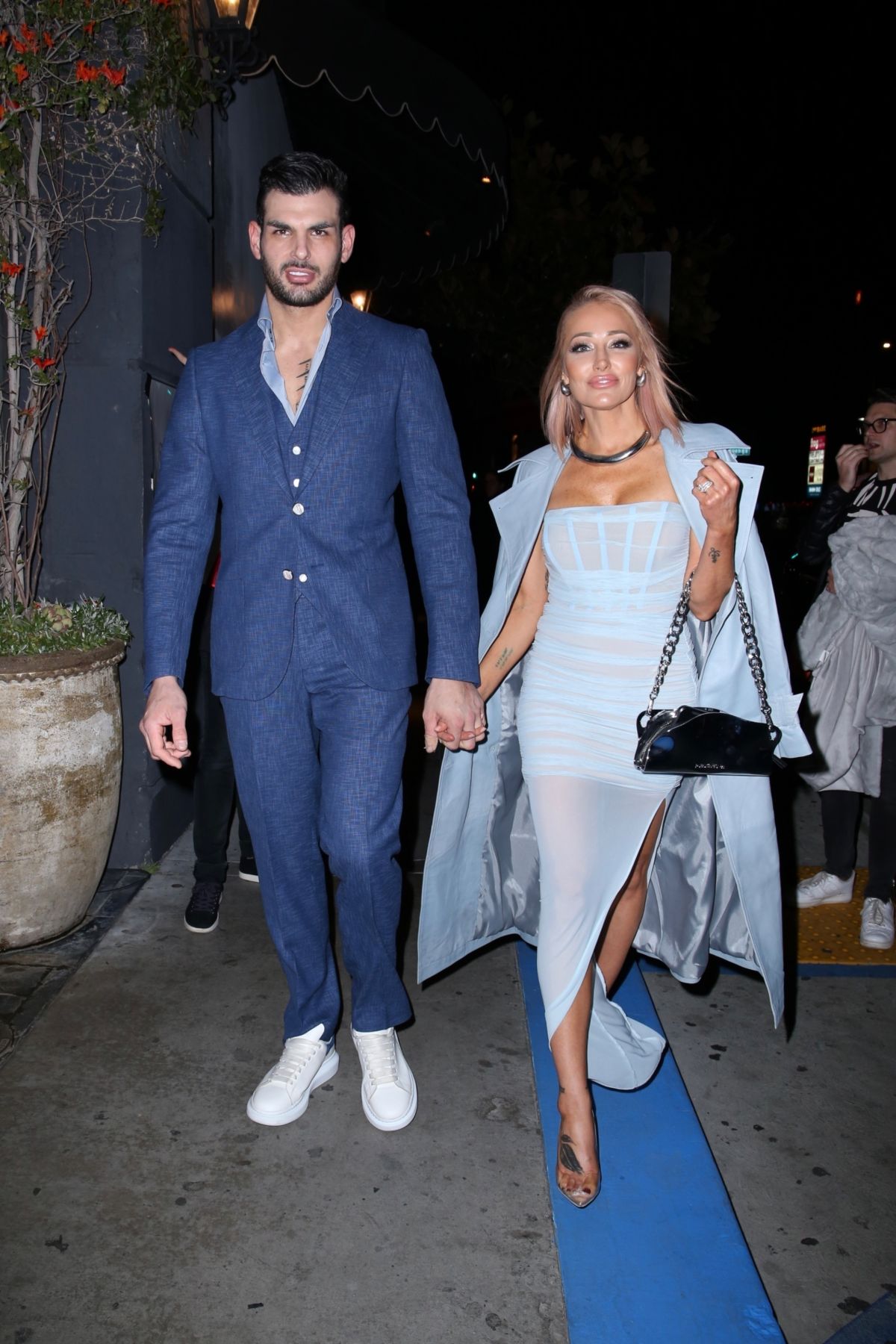 MARY FITZGERALD Arrives at Selling Sunset’s Amanza’s 47th Birthday Bash ...