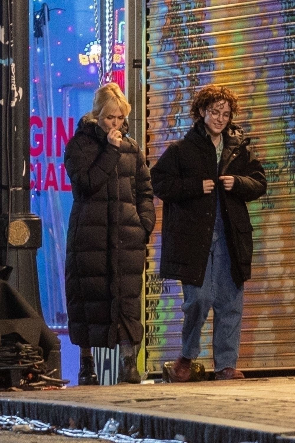 MCKENNA GRACE and EMILY ALYN LIND on the Set of Ghostbusters: Frozen ...