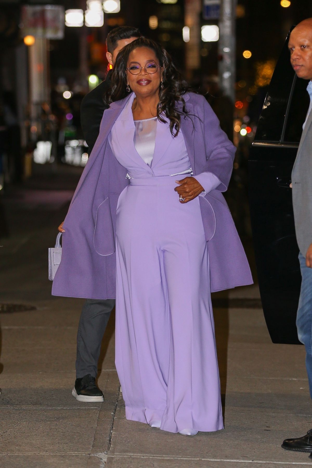 OPRAH WINFREY Out Promotes The Color Purple in New York 12/14/2023 ...