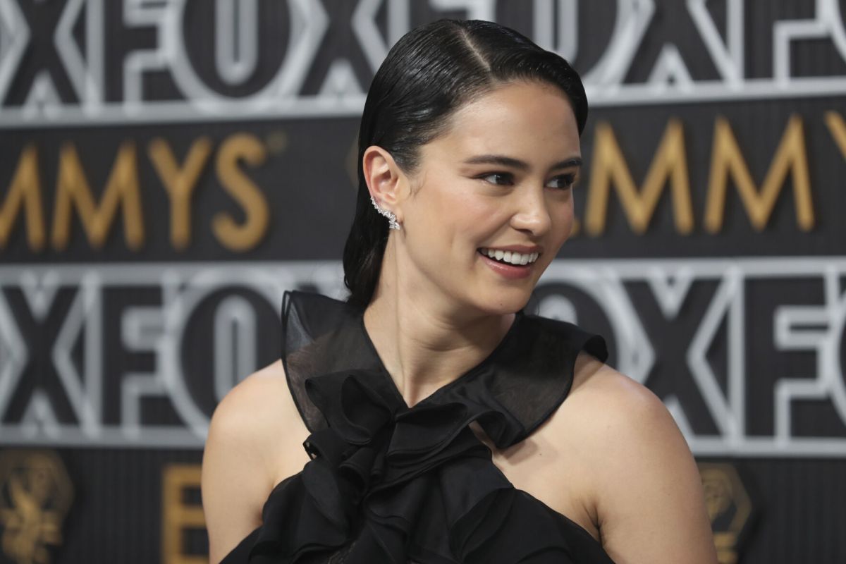 COURTNEY EATON at 75th Primetime Emmy Awards in Los Angeles 01/15/2024 ...
