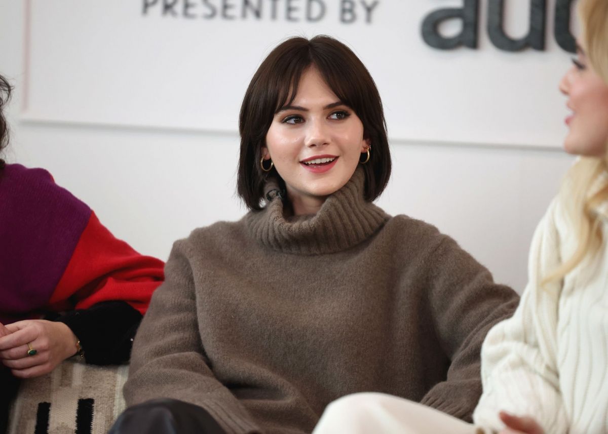 EMILIA JONES at Variety Sundance Studio Presented by Audible in Park ...