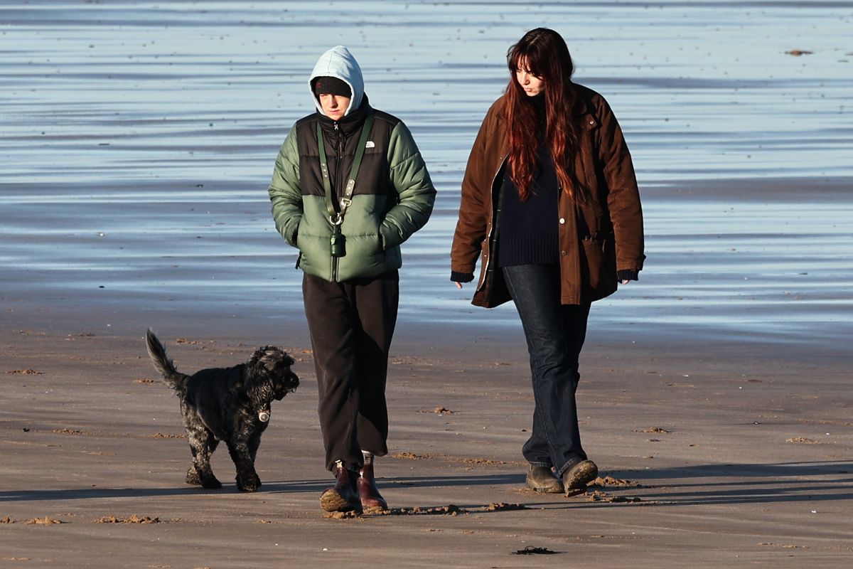 EMMA CORRIN Out for Dog Walk with a Friend in Kent 01/19/2024 – HawtCelebs