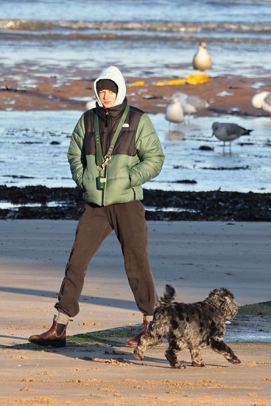 EMMA CORRIN Out for Dog Walk with a Friend in Kent 01/19/2024 – HawtCelebs