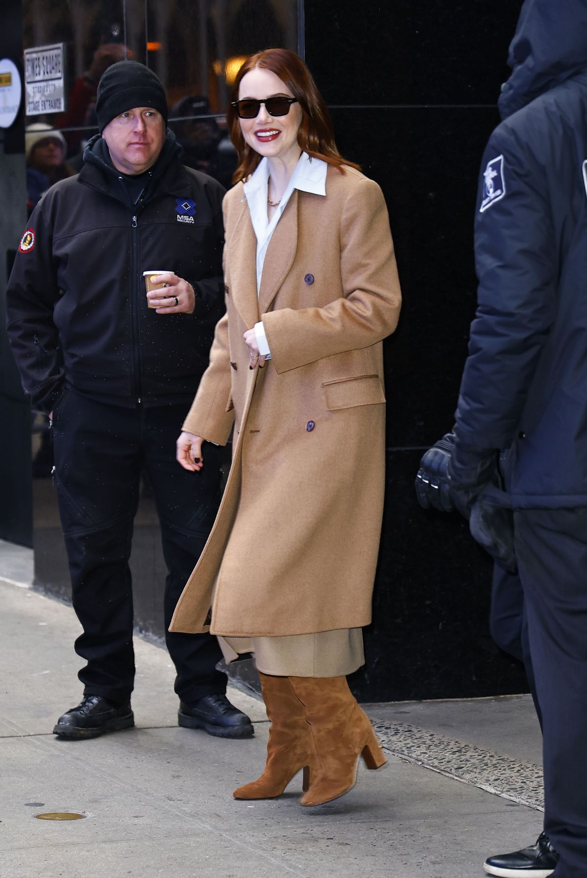 EMMA STONE Leaves Good Morning America in New York 01/30/2024 – HawtCelebs