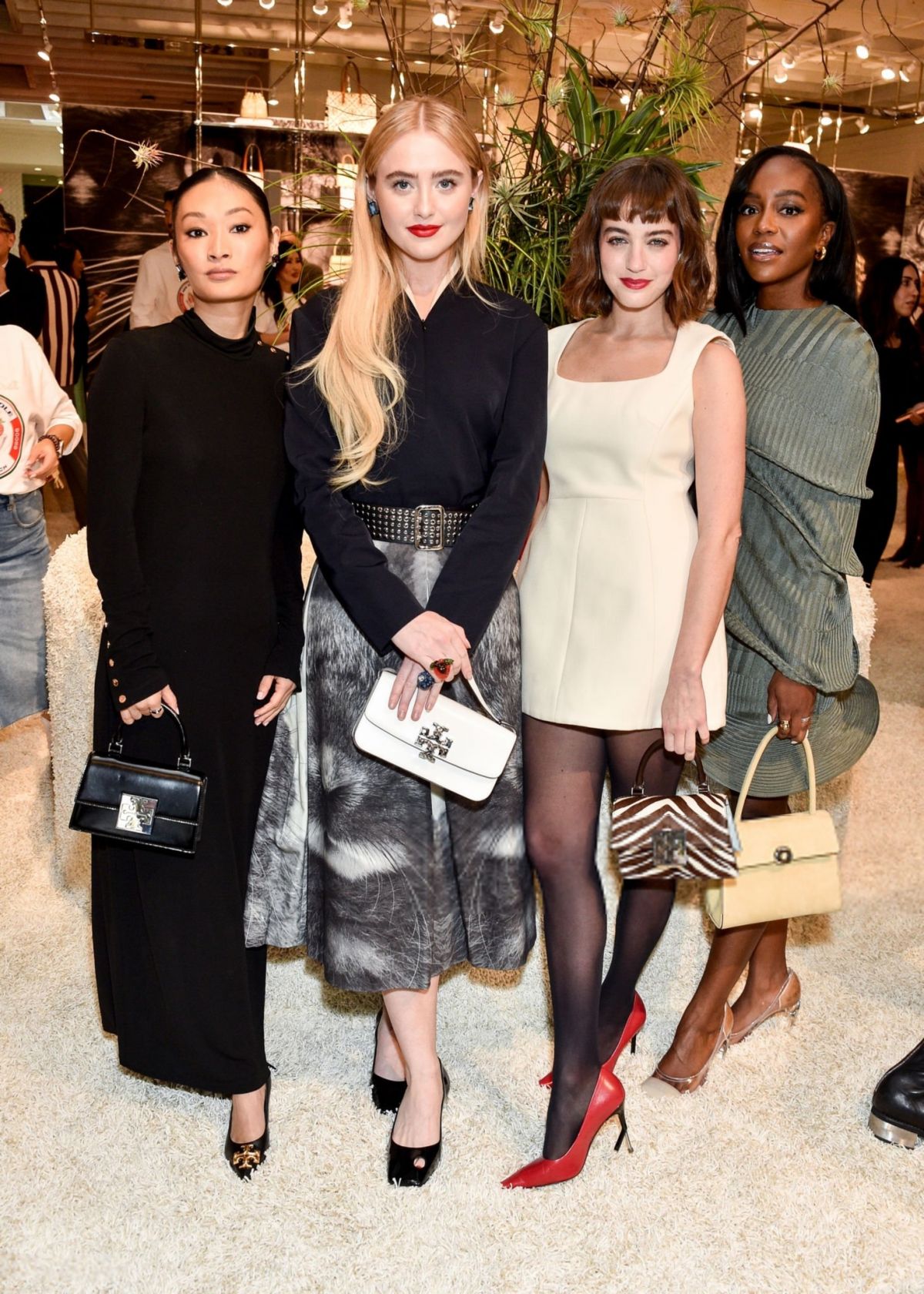 KATHRYN NEWTON at Opening Celebration for New Tory Burch Concept Store ...