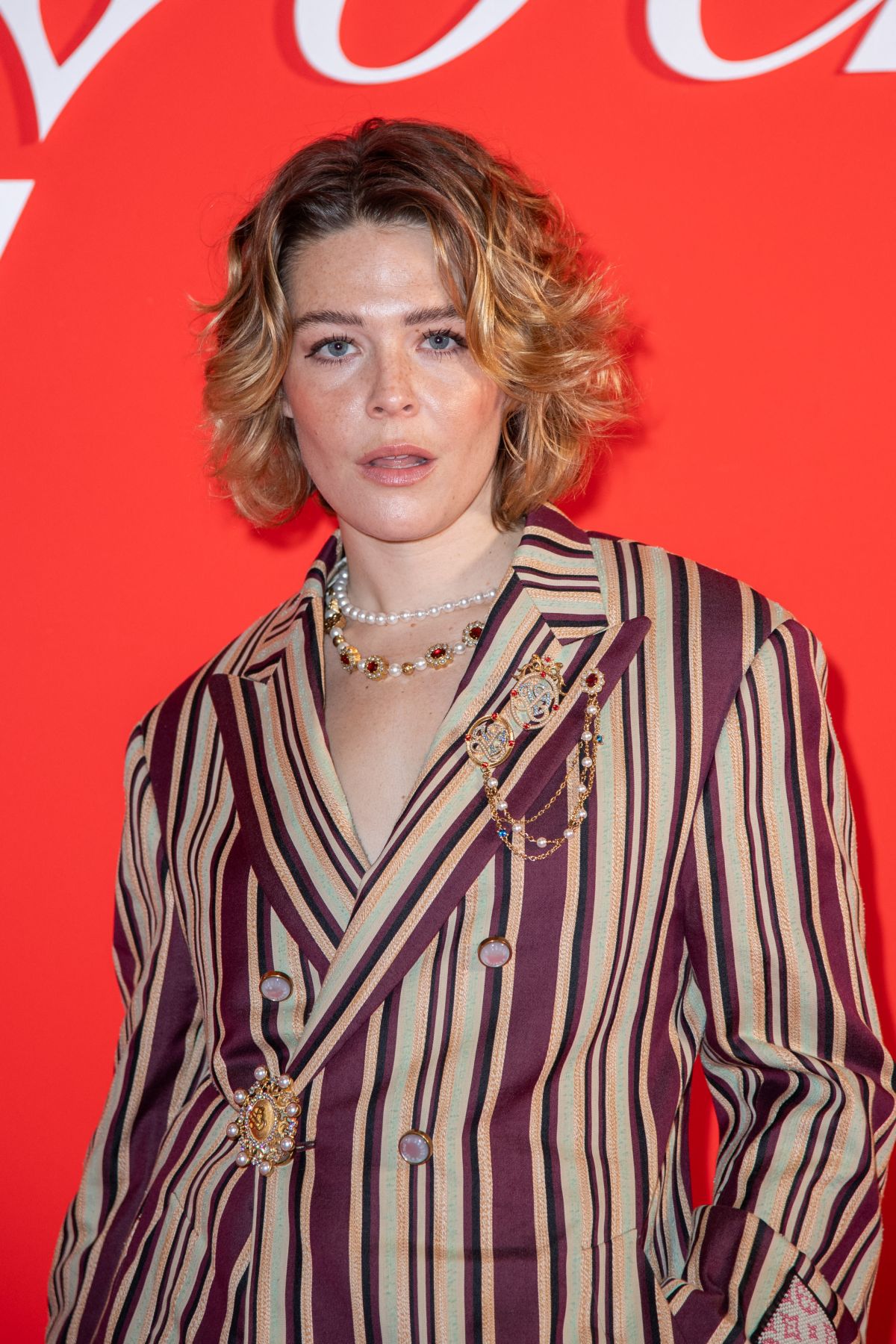 MAGGIE ROGERS at Louis Vuitton FW24 Men’s Collection Fashion Show in ...