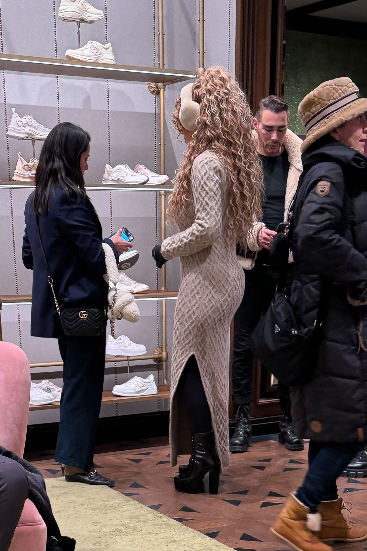 MARIAH CAREY at Gucci Store in Aspen 12/30/2023 – HawtCelebs