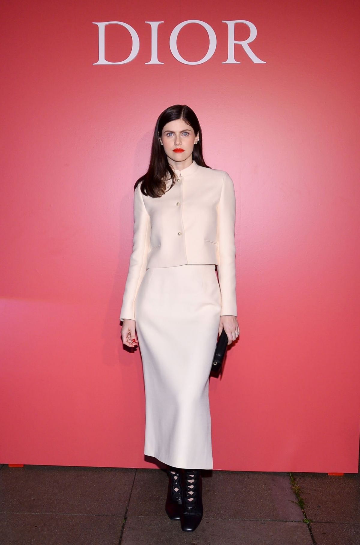 ALEXANDRA DADDARIO at Dior and Peter Philips Celebration of Rouge Dior ...