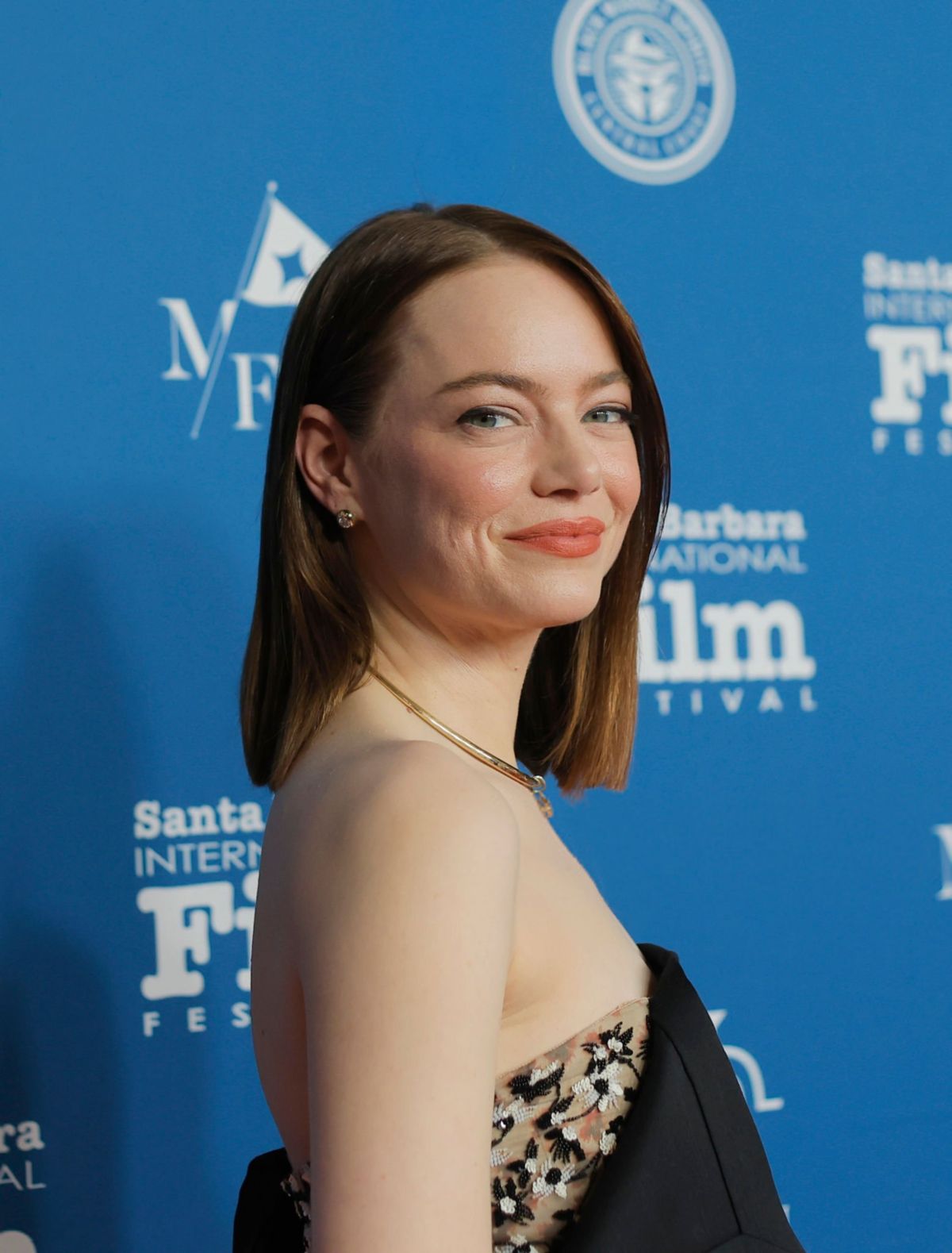 EMMA STONE at 39th Annual American Riviera Award in Santa Barbara 02/11 ...