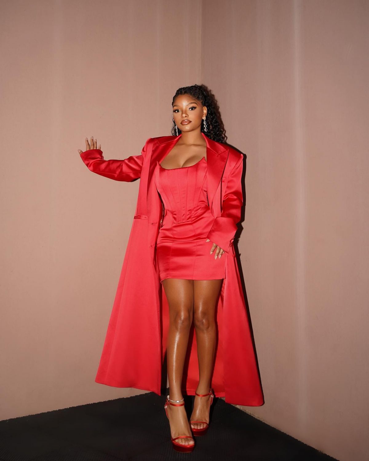 HALLE BAILEY – Billboard New Nominees Dinner Photoshoot, January 2024 ...