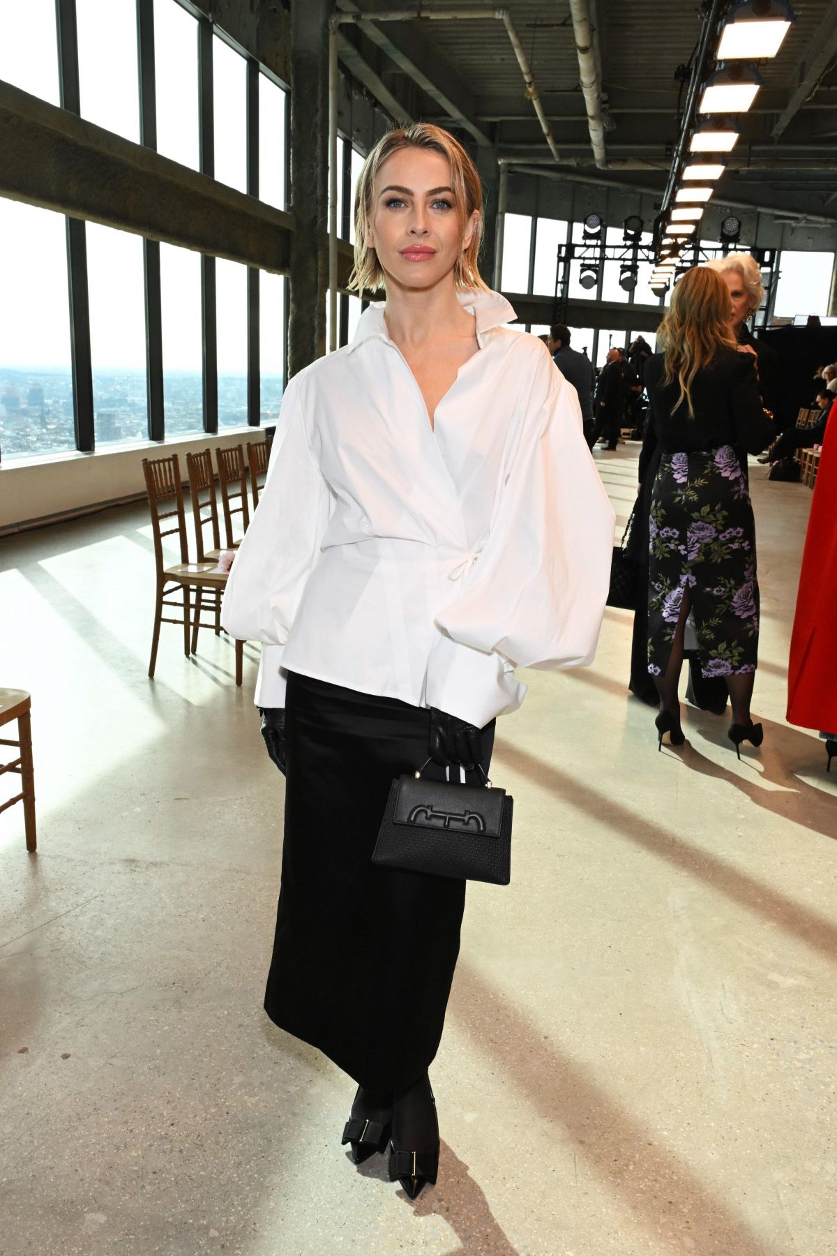 JULIANNE HOUGH and DIANE KRUGER at Carolina Herrera RTW Fall 2024 Show ...